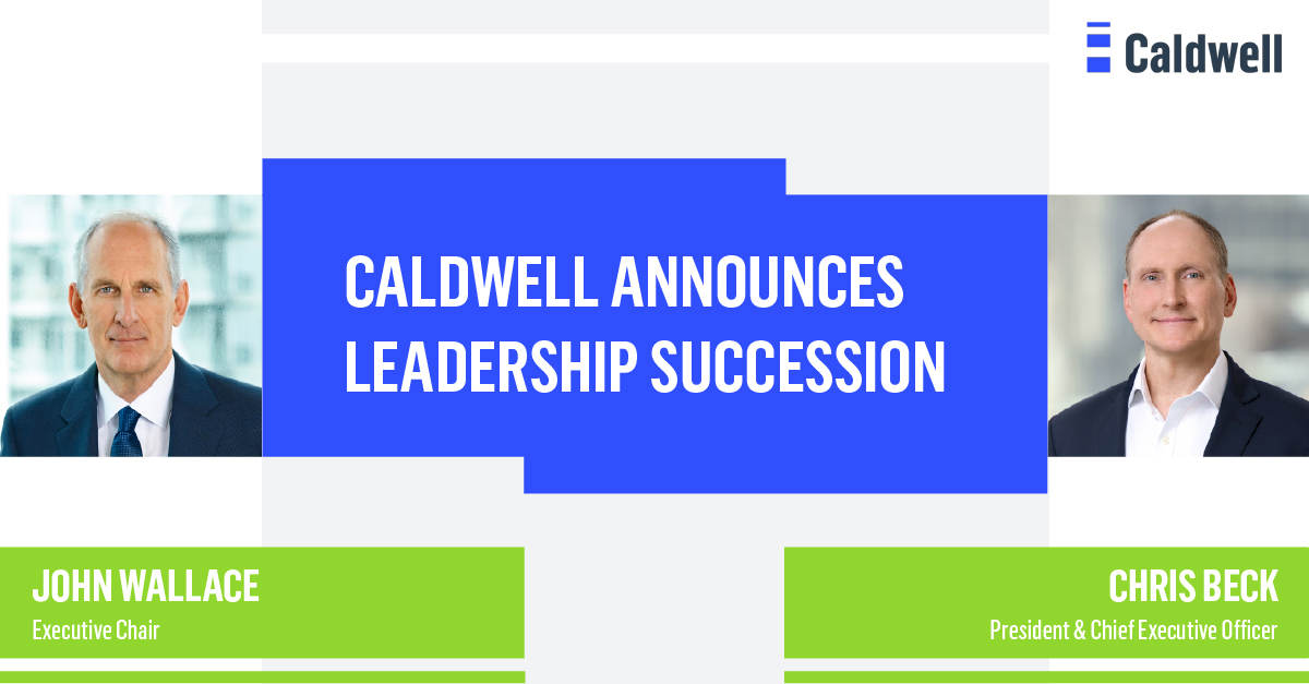 Caldwell Announces Leadership Succession | Caldwell Partners