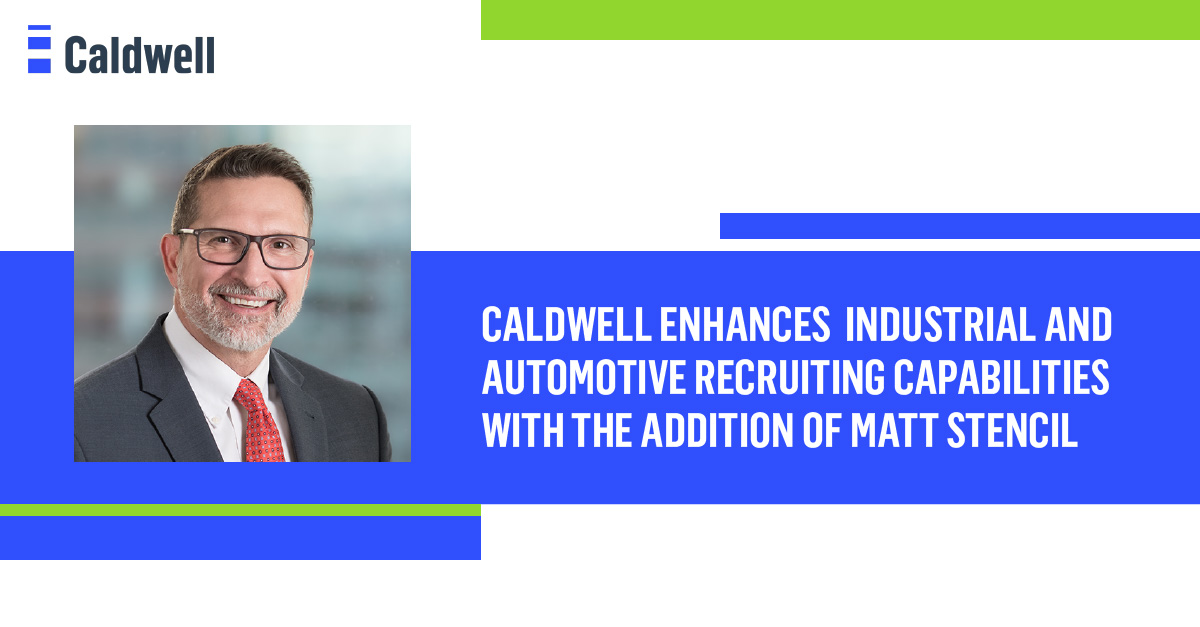 Matt Stencil Joins Caldwell | Caldwell Partners